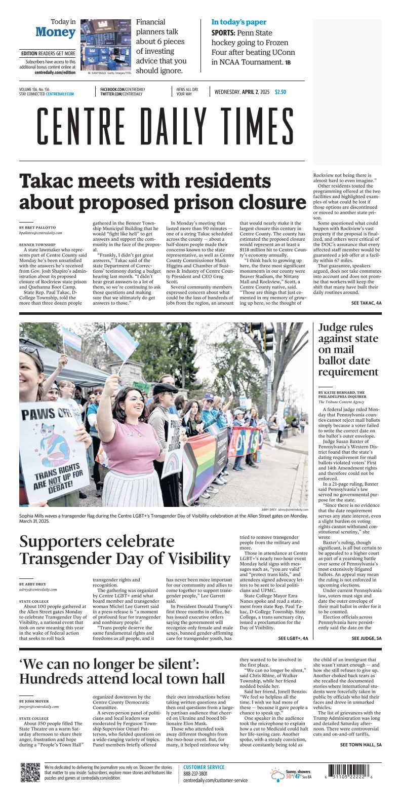 Centre Daily Times