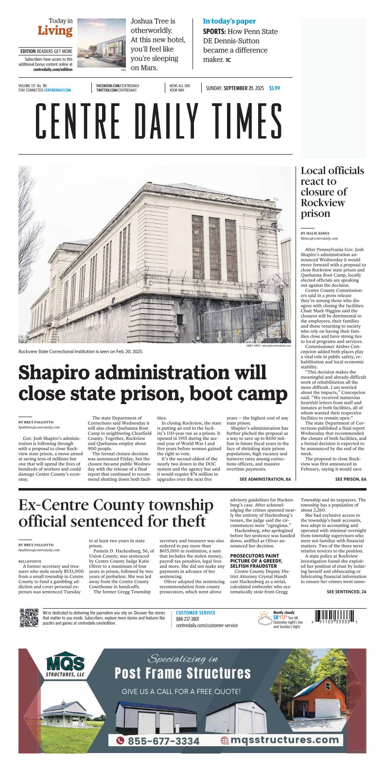 Centre Daily Times