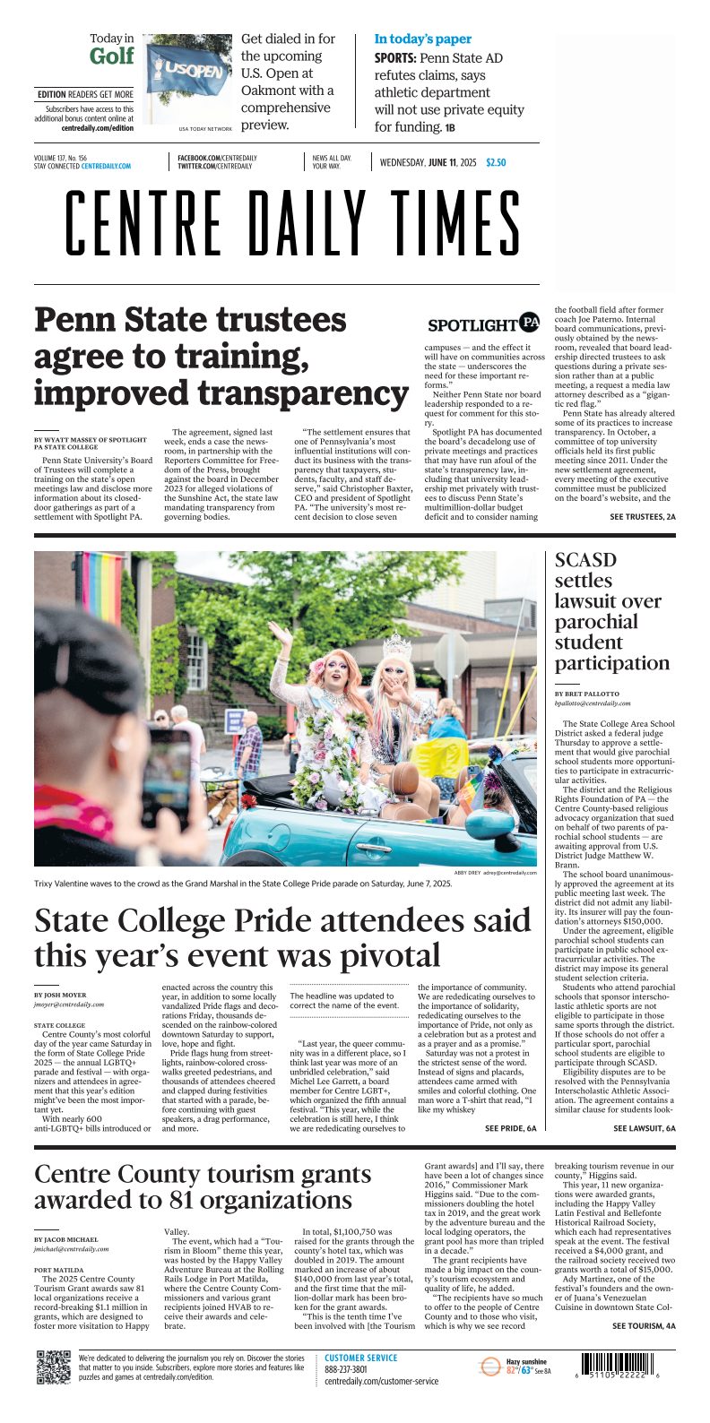 Centre Daily Times