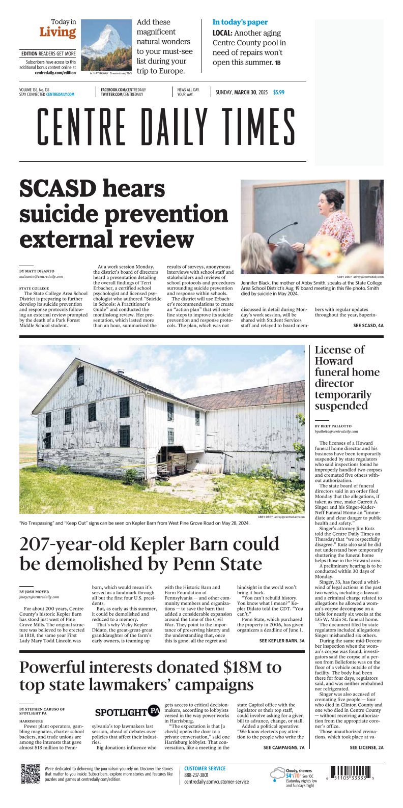 Centre Daily Times