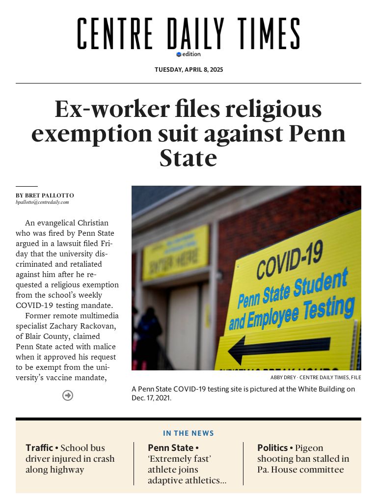 Centre Daily Times
