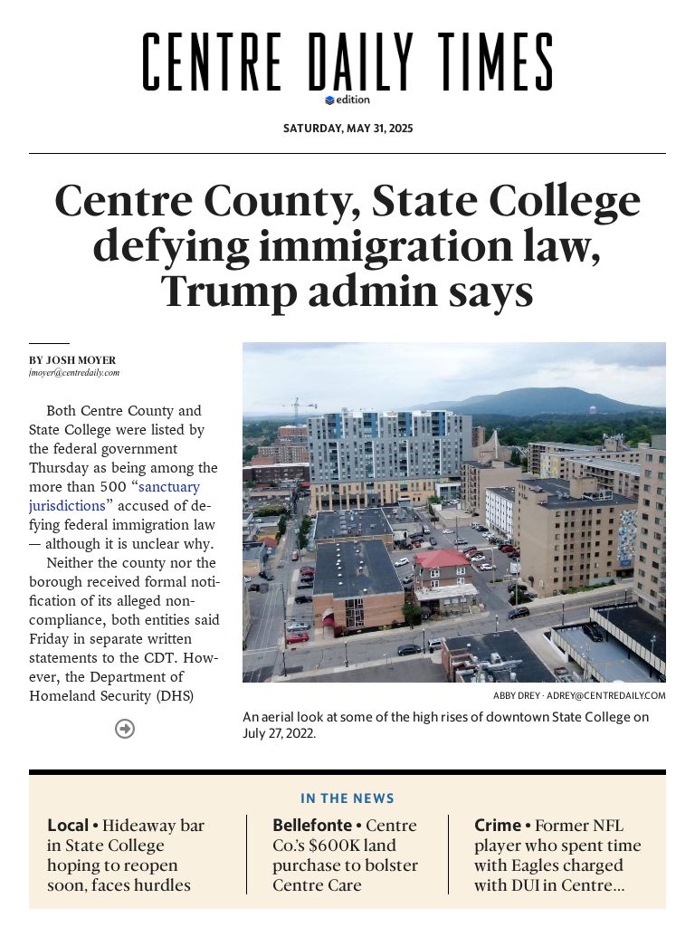 Centre Daily Times