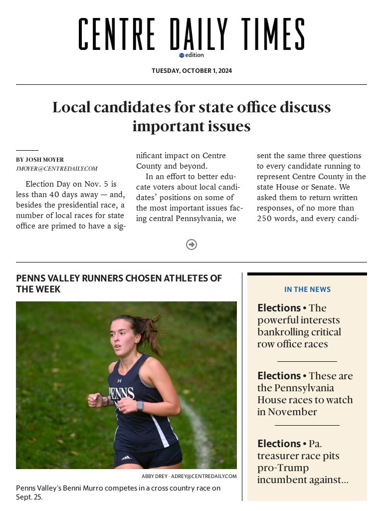 Centre Daily Times