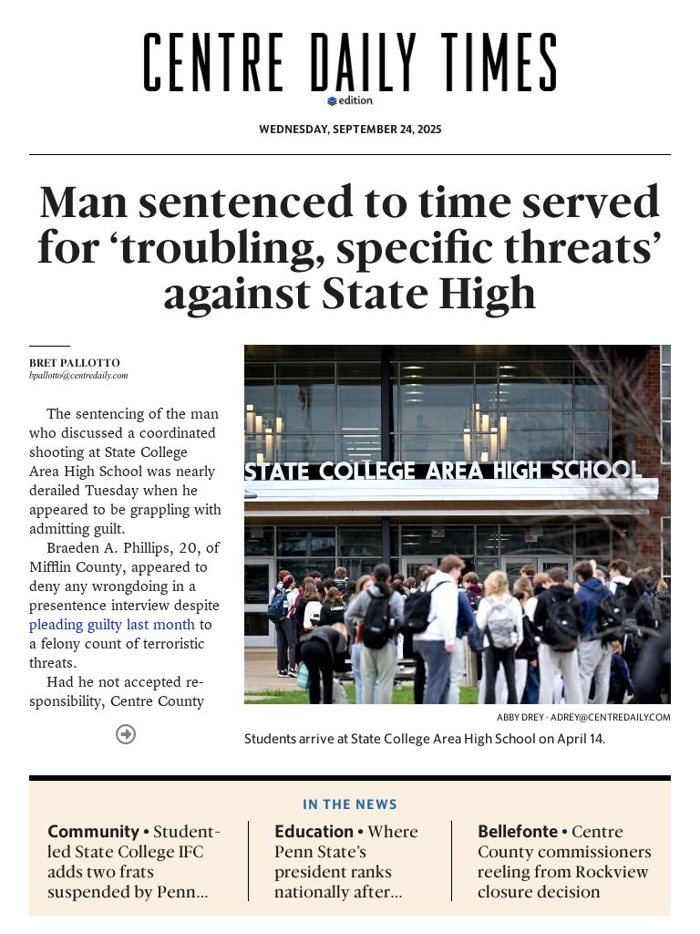 Centre Daily Times